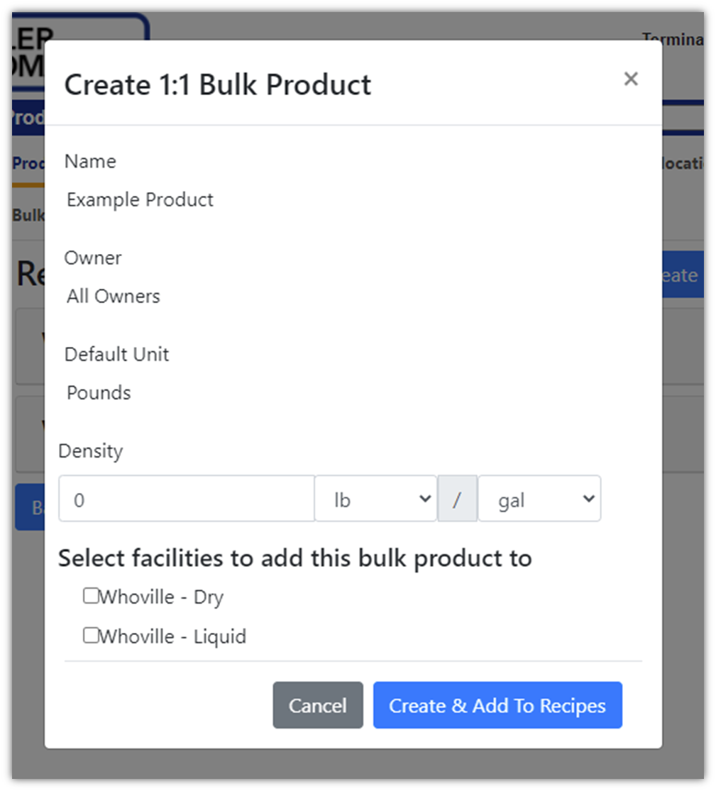 Product Setup Tool